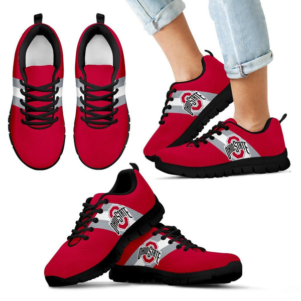 Colors Vertical Ohio State Buckeyes Sneakers – Vota Color