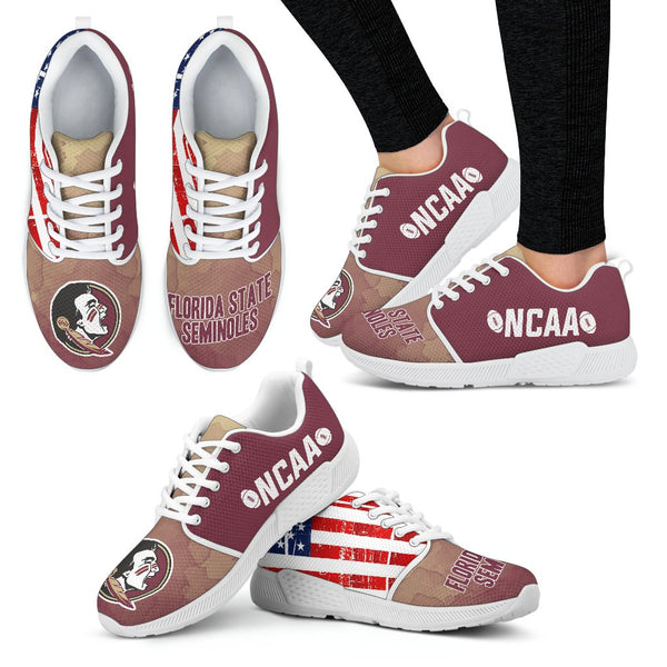 Awesome Fashion Florida State Seminoles Shoes Athletic Sneakers – Vota ...