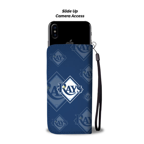 Tampa Bay Rays Logo Background Wallet Phone Cases – Vota Color