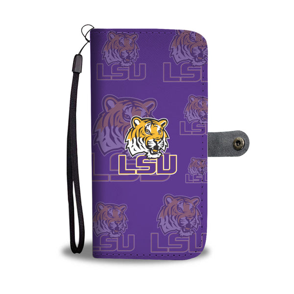 LSU Tigers Logo Background Wallet Phone Cases – Vota Color