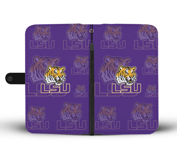 LSU Tigers Logo Background Wallet Phone Cases – Vota Color