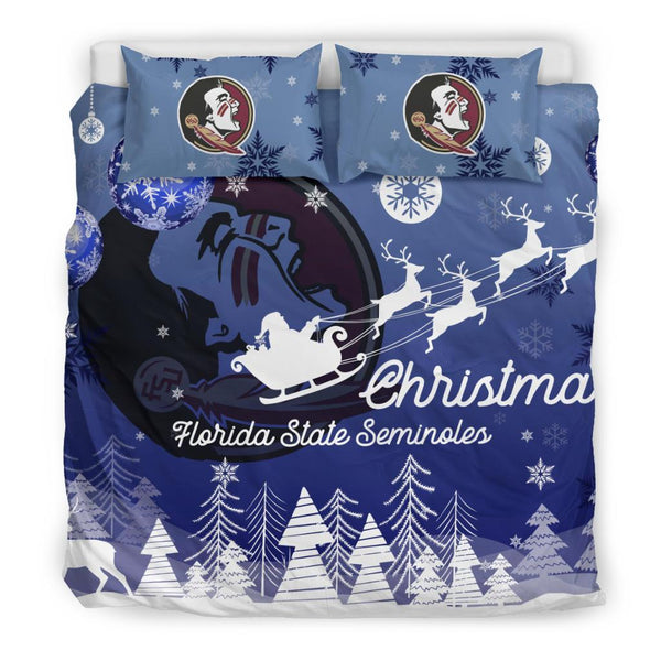 Merry Christmas Gift Florida State Seminoles Bedding Sets Pro Shop ...