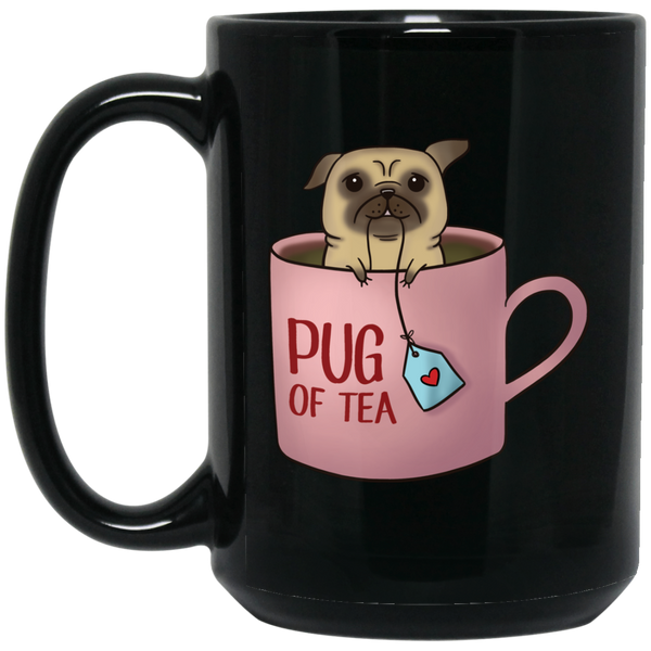 Pug Of Tea Pug Mugs – Vota Color