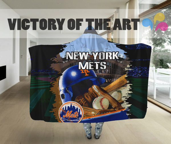 Special Edition New York Mets Home Field Advantage Hooded Blanket ...