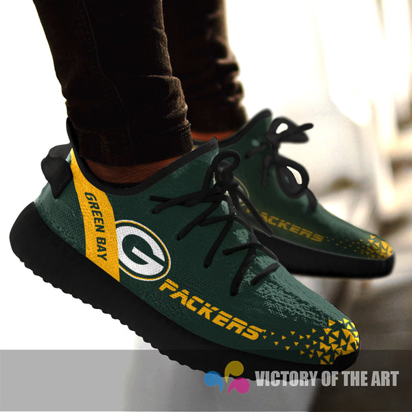 Simple Logo Green Bay Packers Sneakers As Special Shoes – Vota Color